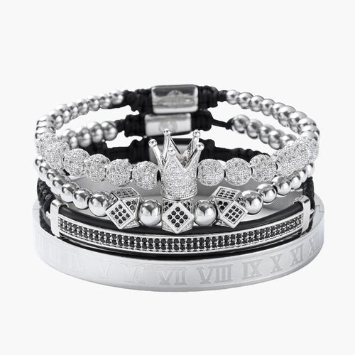 Royal Silver Bracelets Set| Royal Bracelet